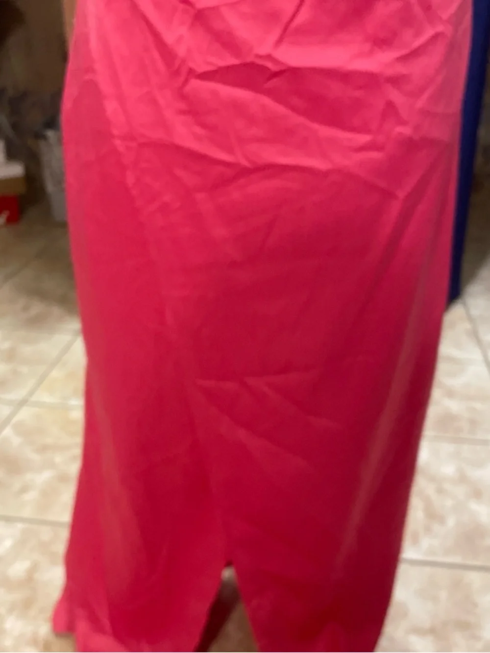 PrettyLittleThing | Dresses | Prettylittlething Hot Pink Maxi Dress ...